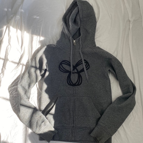 TNA | Sweaters | Tna Grey Zip Up Hoodie | Poshmark